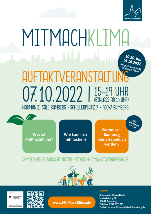 Klimademo und weitere Termine